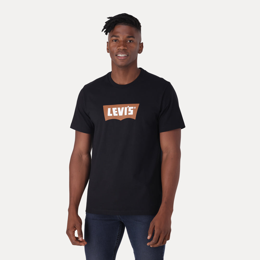 Buy LEVI'S® MEN'S GRAPHIC CREWNECK T-SHIRT - BLACK Online | Levi South ...