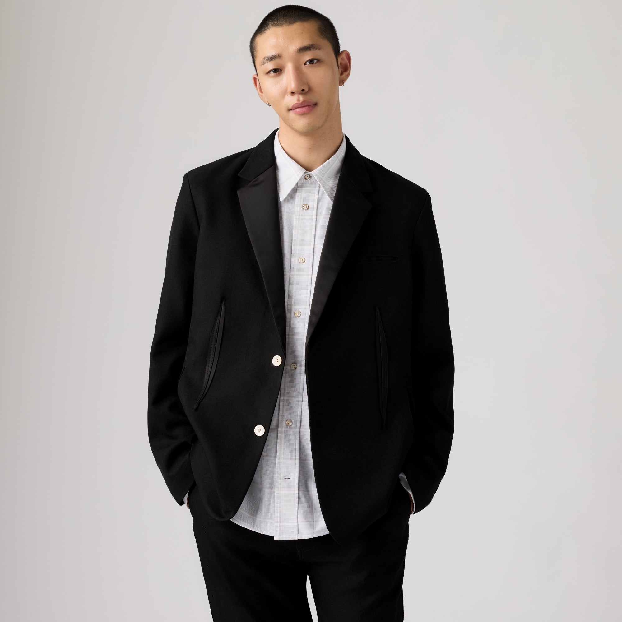 Buy LEVI’S® X KIKO KOSTADINOV MEN'S ANDY SUIT JACKET - BLACK Online ...